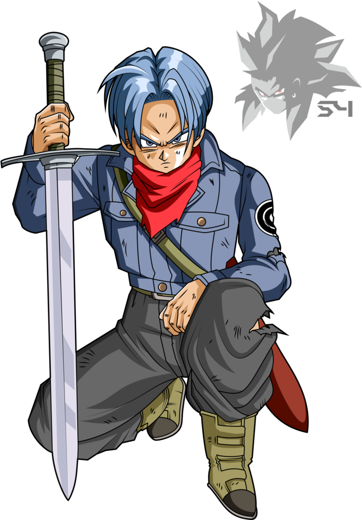 Download Future Trunks Dragon Ball Super By Mad - Trunks Dragon Ball ...
