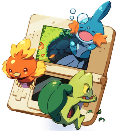 Download Treecko Torchic Mudkip Sleep - Full Size PNG Image - PNGkit