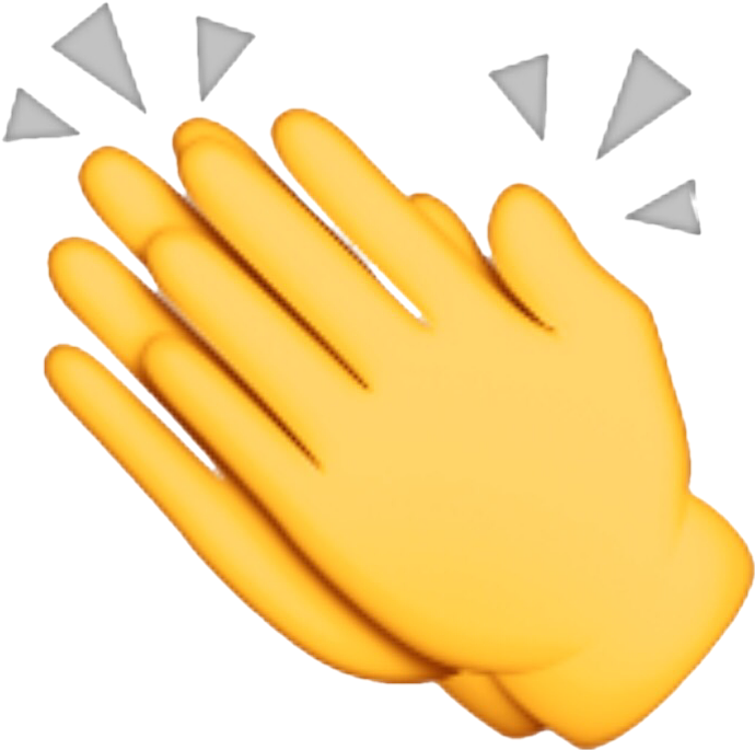 Download Clapping Emoji Png - Emoji Hands Clapping - Full Size PNG ...