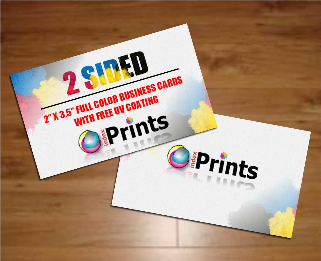 Download Business Cards - Business Card Full Color - Full Size PNG ...