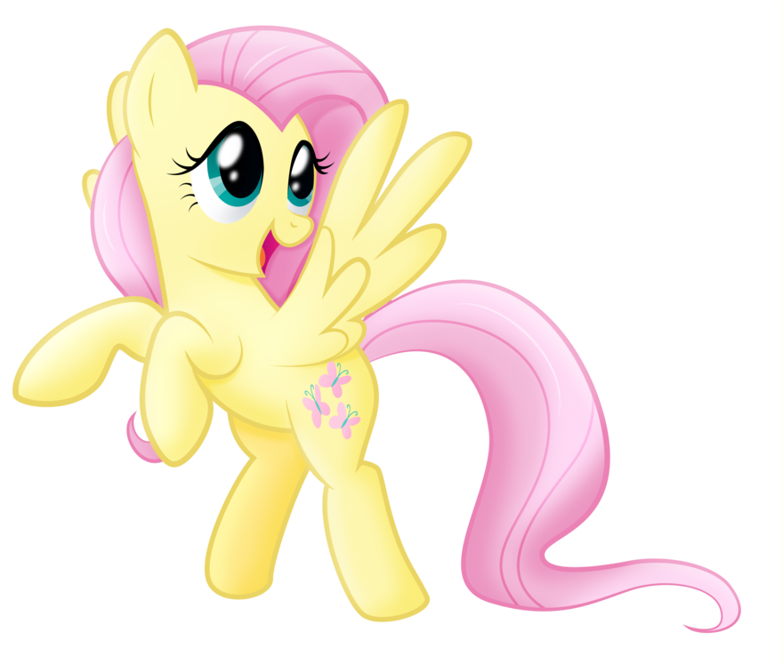 Download Fluttershy- - My Little Pony Fluttershy Fly - Full Size PNG ...