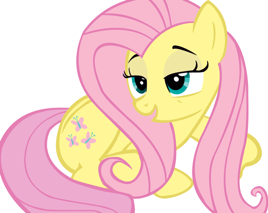 Download 25 May 2012 - Mlp Fluttershy Flirting - Full Size PNG Image ...