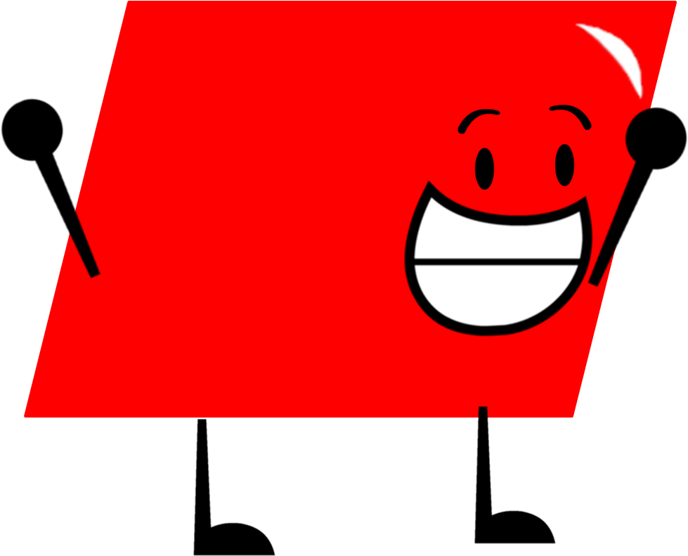 Download Red Parallelogram - Full Size PNG Image - PNGkit