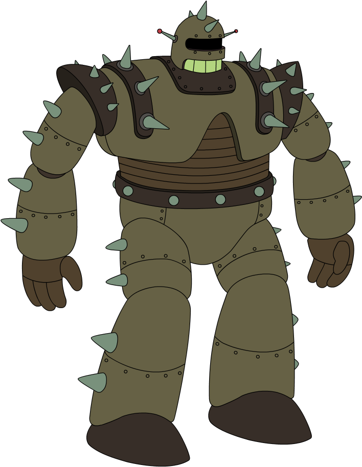 Download Destructor Robot Futurama - Full Size PNG Image - PNGkit
