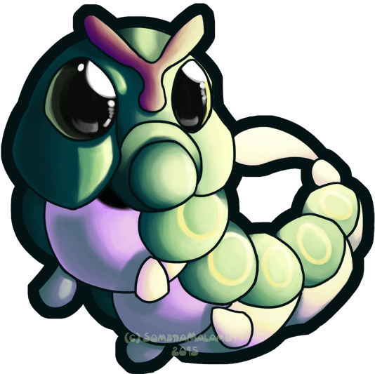 Download Caterpie - Cartoon - Full Size PNG Image - PNGkit