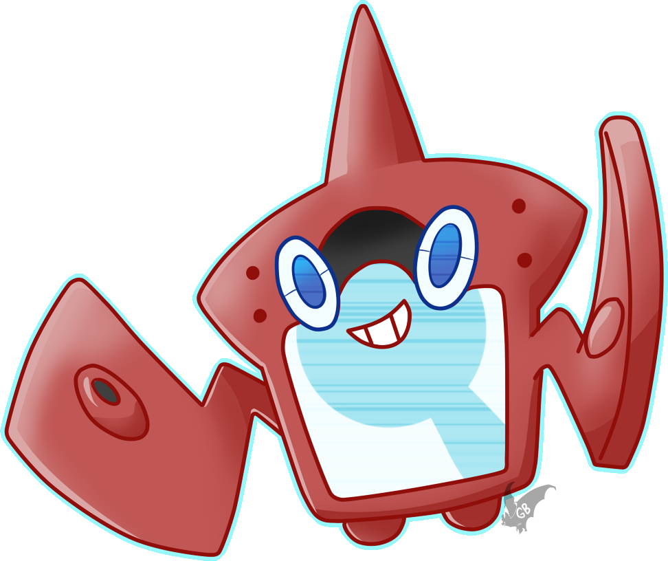 Download 271kib, 972x816, Rotom Pokedex By Glitchedbat-da51b5j - Rotom ...