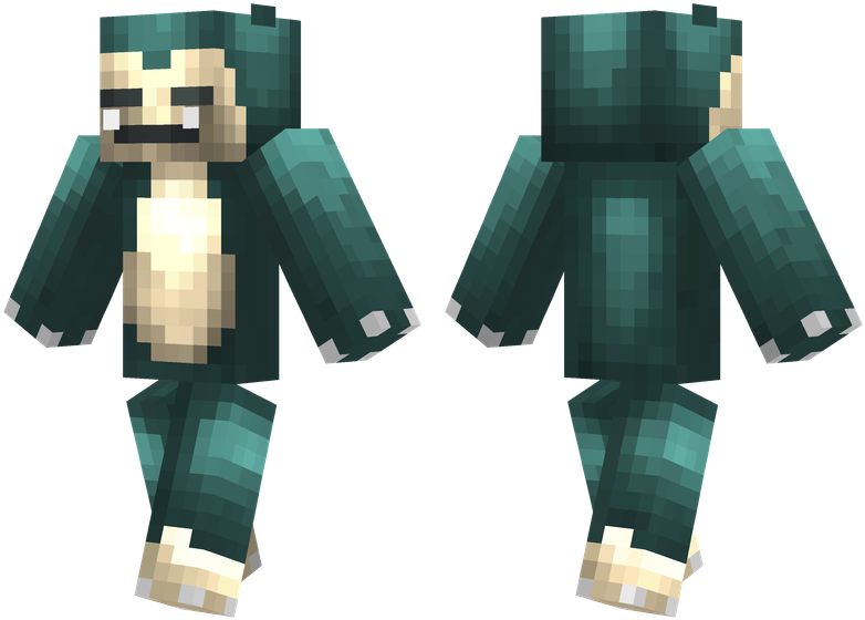 Download Snorlax - Minecraft Skin Pokemon Snorlax - Full Size PNG Image ...