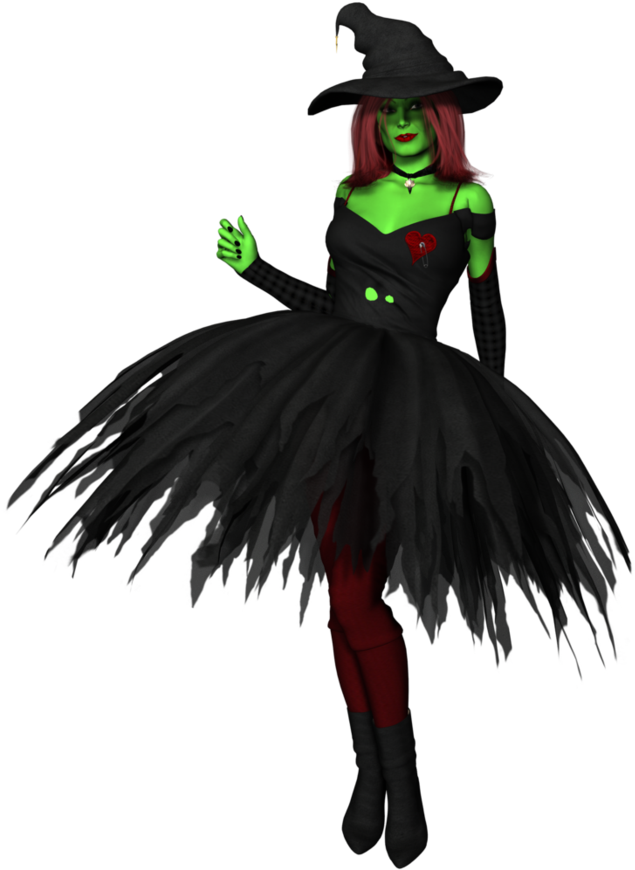 Download Free Png Witch Png Images Transparent - Transparent 3d Witch ...