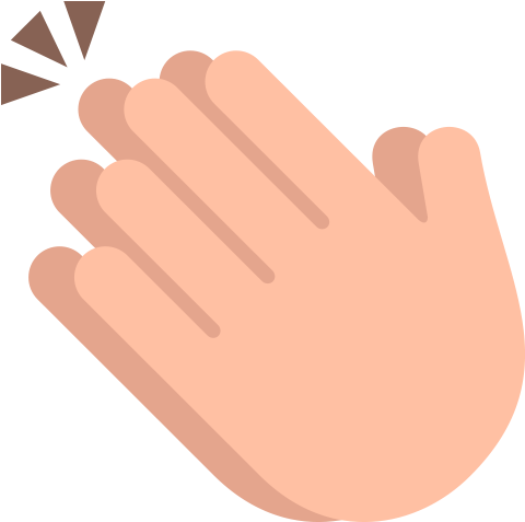 Download Emoji - Clap - Emoji - Full Size PNG Image - PNGkit