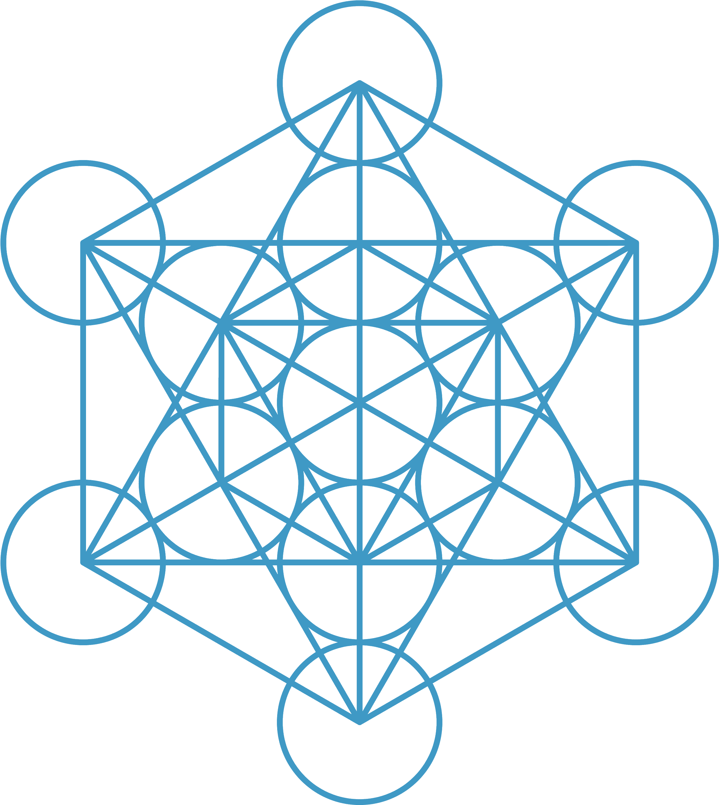 Download Emma Turton Medical Intuitive - Gold Metatron's Cube Png ...