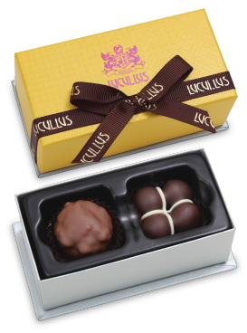 Download Fancy Box With 2pcs Assorted Chocolates - Gourmet - Full Size ...