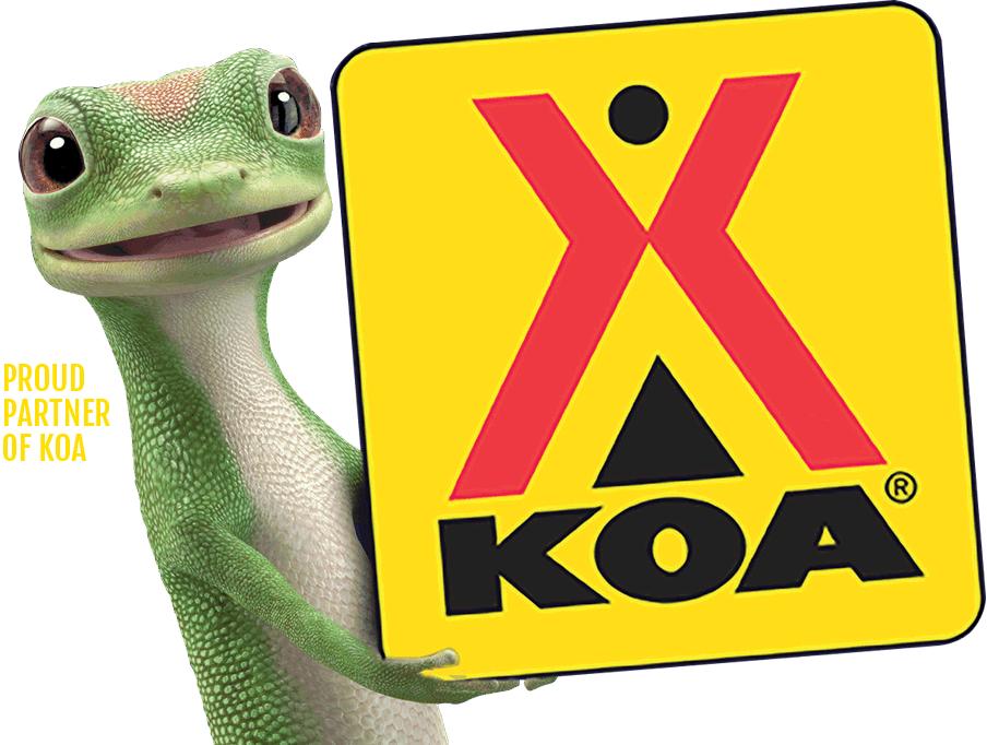 Download Geico Rv Insurance Service - Camping Koa - Full Size PNG Image ...