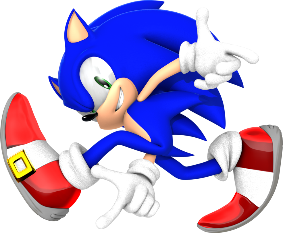 Download Png - Sonic Adventure Sonic Render - Full Size PNG Image - PNGkit