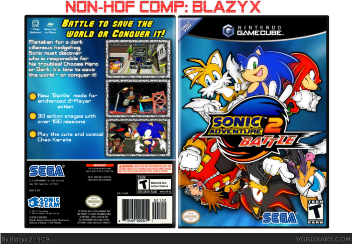 Download Sonic Adventure 2 Battle Mode Xbox - Full Size PNG Image - PNGkit