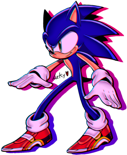 Download Sonic With Soap Shoes - Full Size PNG Image - PNGkit