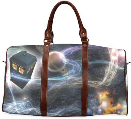 Download Sale Doctor Who Space Tardis Print Waterproof Travel - Rick ...