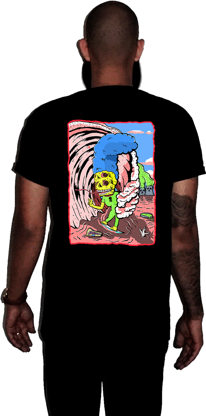 Download Surfer Marge Tee By Ayla The Caveman - Musician - Full Size ...