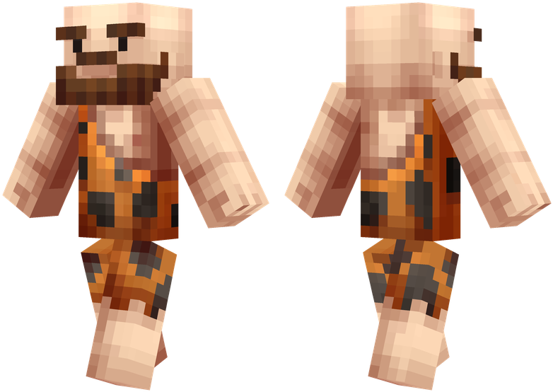 Download Caveman - Minecraft - Full Size PNG Image - PNGkit