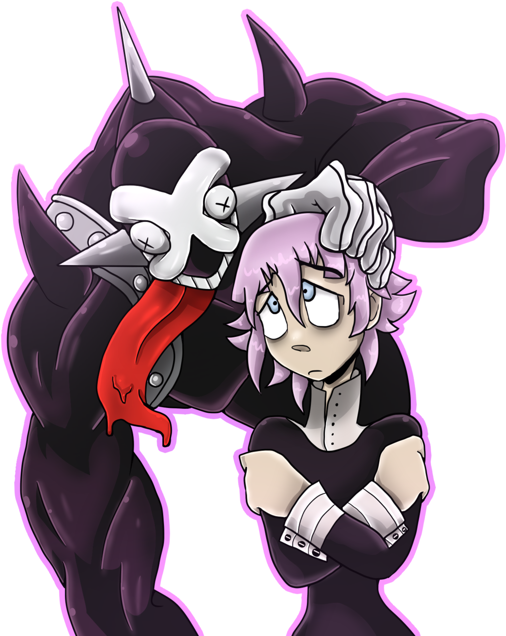 Download Soul Eater - Art Crona Soul Eater - Full Size PNG Image - PNGkit