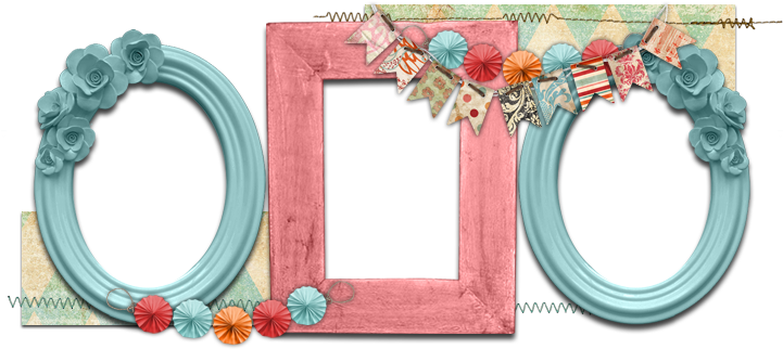 Download Pink Wink Banner - Vintage Frame Girl Png - Full Size PNG ...