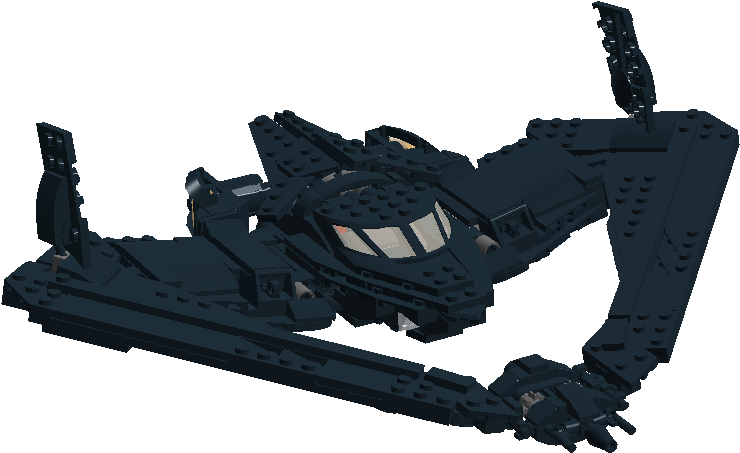 Download Batfleck Batwing 1 - Lego Batwing Bvs Moc - Full Size PNG ...