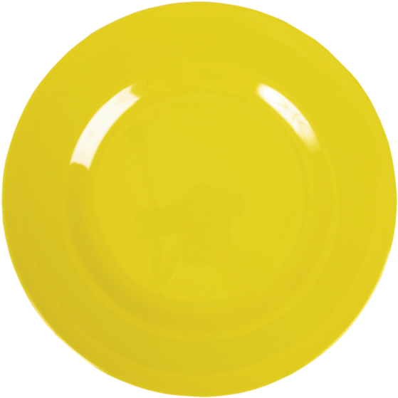 Download Transparent Rice Melamine Yellow Dinner Plate - Circle - PNGkit