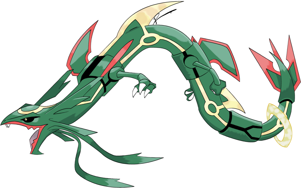 Download Rayquaza Transparent Mega Png Royalty Free - Pokemon Rayquaza ...