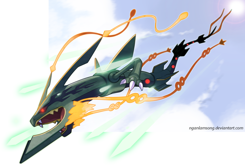 Download Mega Rayquaza By Nganlamsong On Deviantart - Rayquaza - Full ...