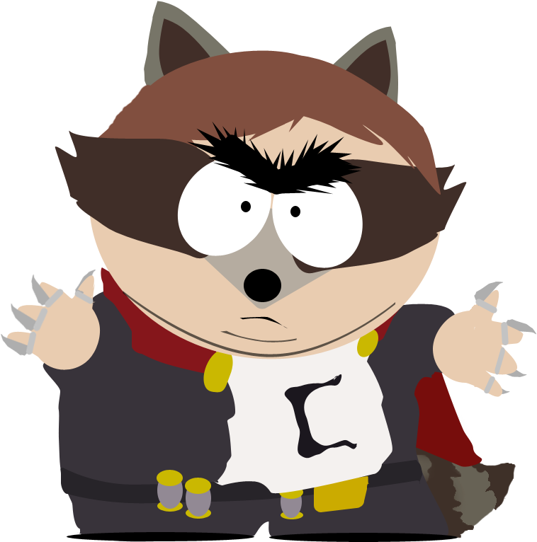Download Eric Cartman As "the Coon - Coon South Park Png - Full Size ...
