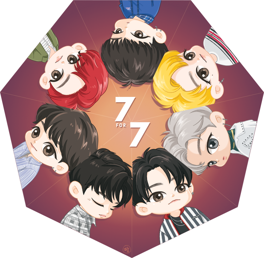 Download Clip For Got Pinterest Fanart And Kpop - Got7 Fanart 7for7 ...