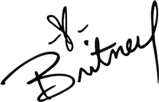 Download Britney Spears Autograph Tattoo - Britney Spears Logo Png ...