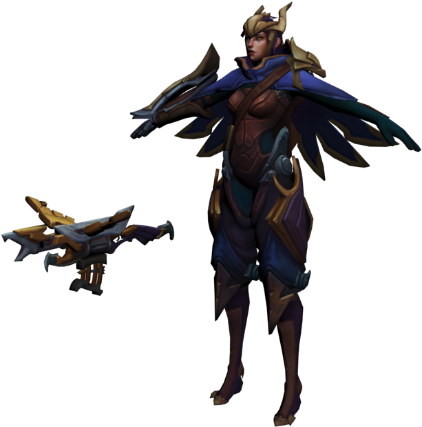 Download Download Zip Archive - League Of Legends Quinn Model - Full ...