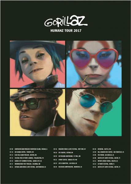 Download Click For Larger Image - Humanz (cd) - Full Size PNG Image - PNGkit