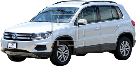 Download Tiguan Front View - Volkswagen Tiguan - Full Size PNG Image ...