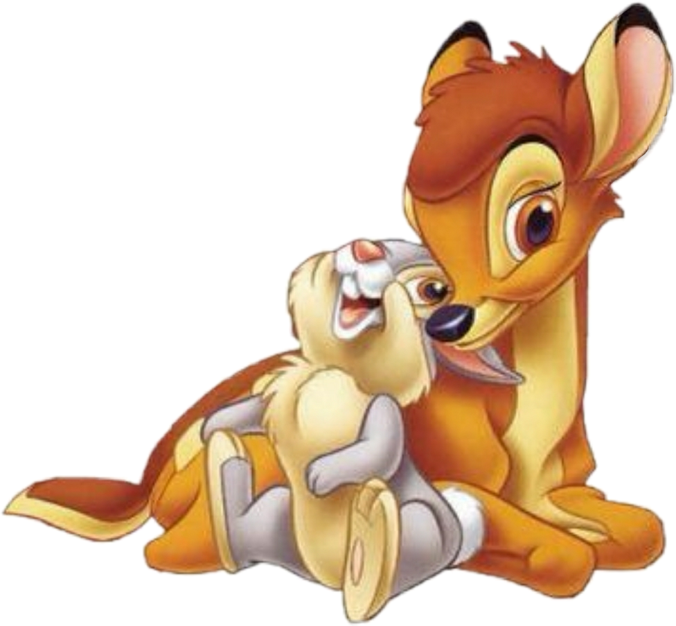 Download Sticker Disney Bambi Thumper Cute - Bambi Disney - Full Size ...