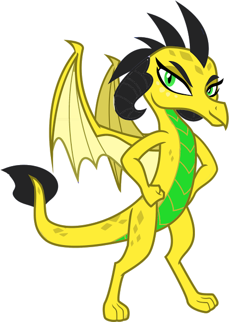 Download Transparent Emerald Adult - My Little Pony Dragon - PNGkit