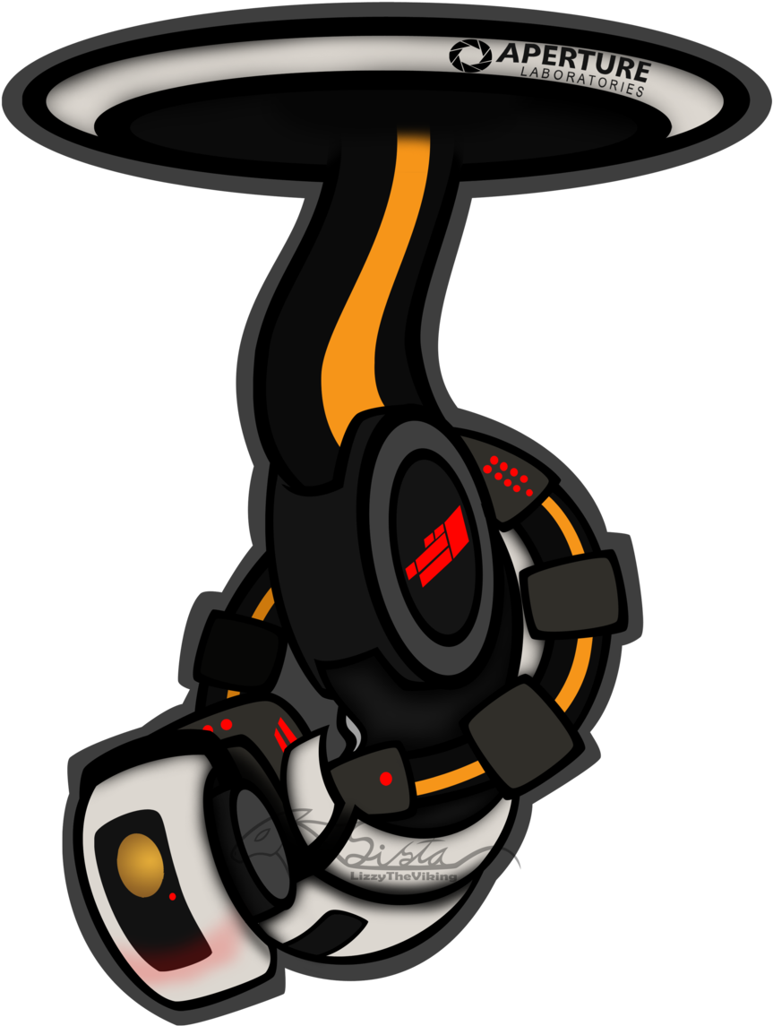 Download Scifi Vector Glados - Glados Cartoon - Full Size PNG Image ...