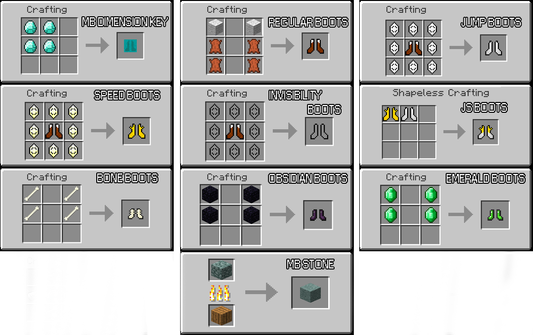 How Do You Make Boots In Minecraft