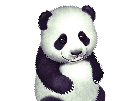Download Ultra Stack Panda Jackpot Character - Panda Char - Full Size ...
