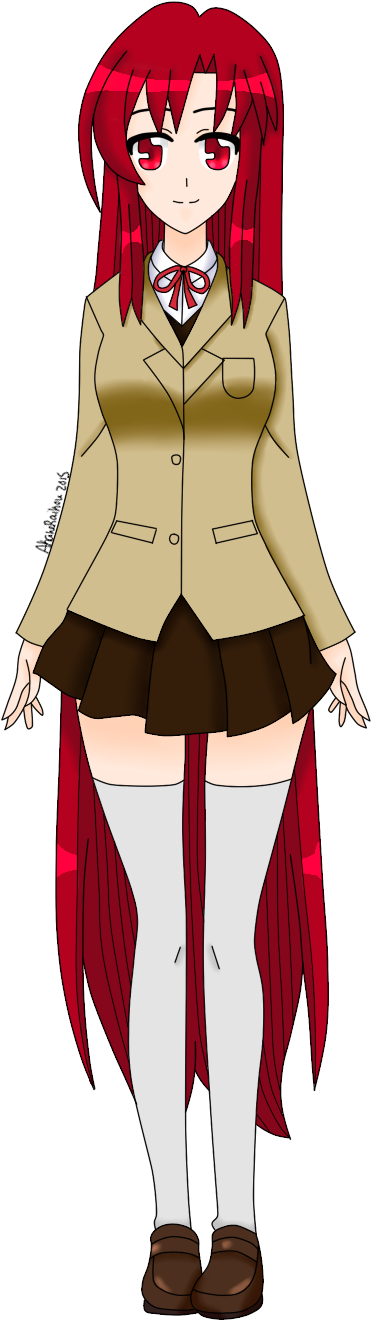 Download Junior High School Uniform - Cartoon - Full Size PNG Image ...