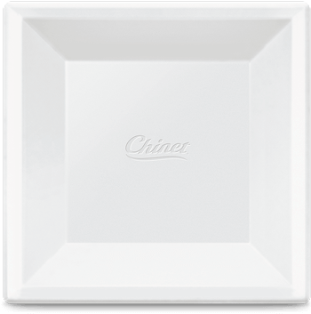 Download Chinet® Classic White™ Square Dessert Plate 6 3/8” - Square ...