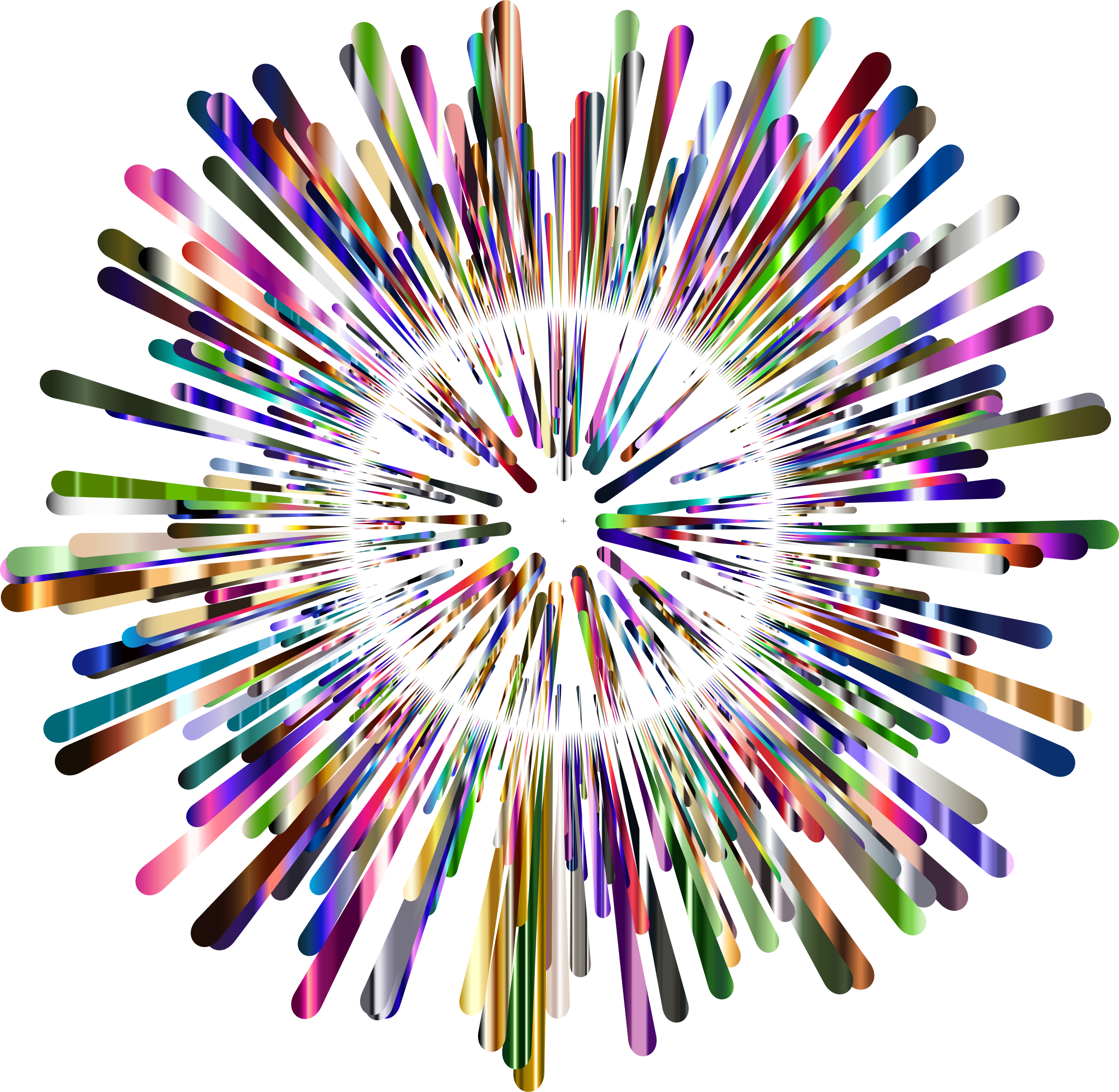 Download Geometric Abstract Art Picture - Rainbow Explosion No ...