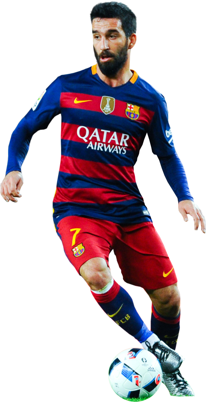 Download Arda Turan Football Render 20508 Footyrenders Lionel - Arda Turan Barcelona Png - Full ...