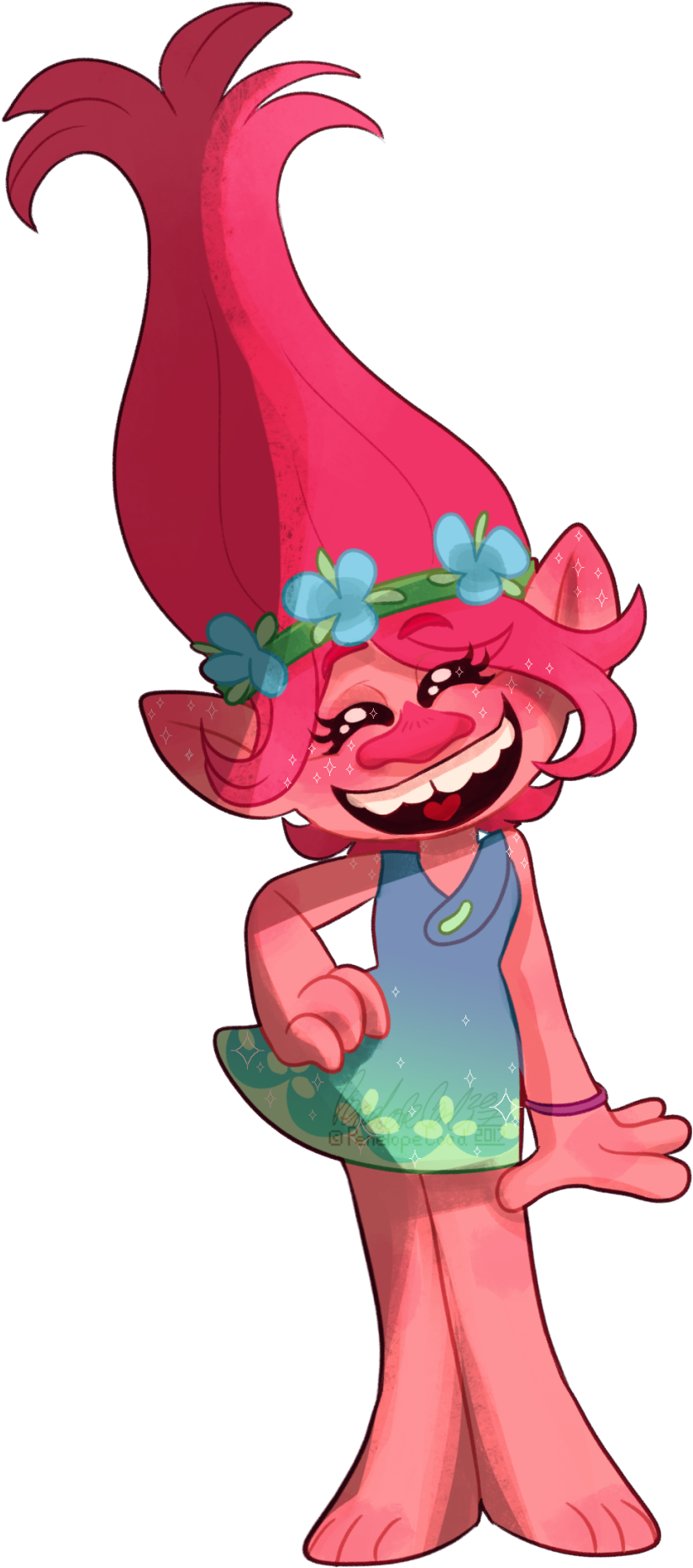 Download Pen Maybe Pencil - Princess Poppy Fan Art - Full Size PNG ...