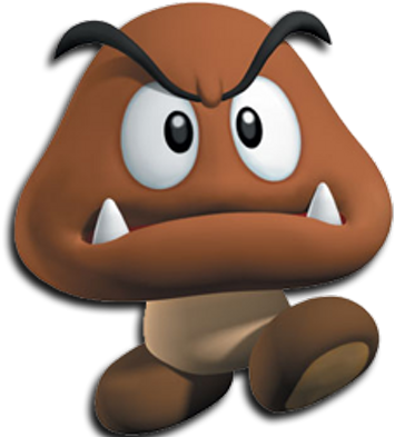 Download Transparent Goomba Mario Bros Png - PNGkit