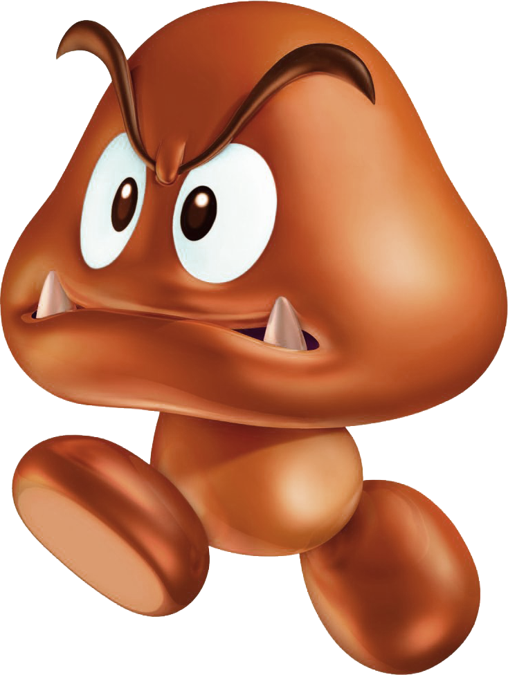 Download Transparent Bronze Goomba By Machrider14 - New Super Mario ...