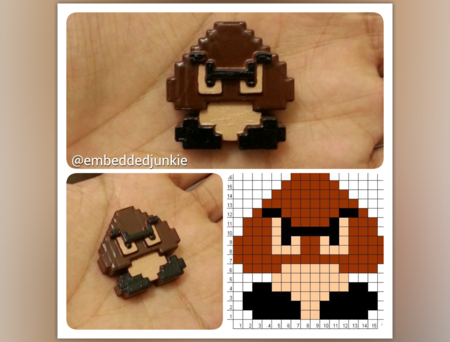 Download 8-bit Goomba By The Embeddedjunkie Shop - Goomba - Full Size ...