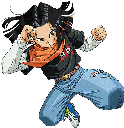 Download Android 17 Png - Dbz Android 17 Png - Full Size PNG Image - PNGkit