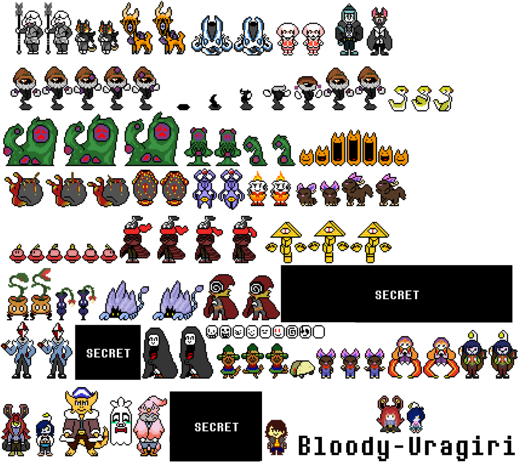 Download Clipart Library Library Chara Transparent Sprite Sheet ...