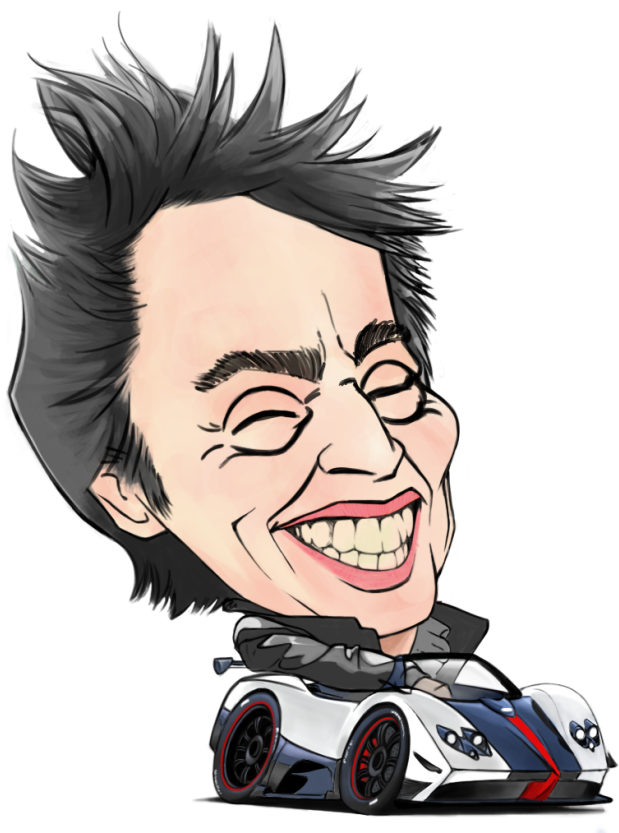 Download Detail From The Top Gear Caricature Piece - Cartoon - Full ...